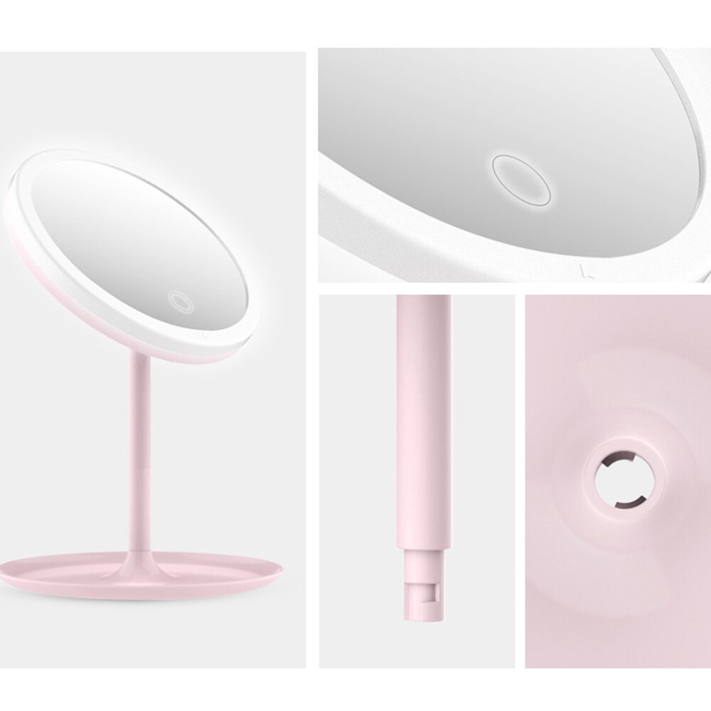 Led Light Makeup Mirror Storage LED Face Mirror Ad... – Grandado