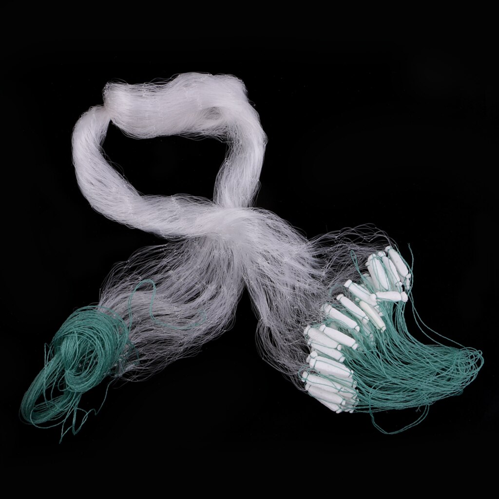 Clear Green Fishing Net with Float Fish Trap Monof... – Grandado