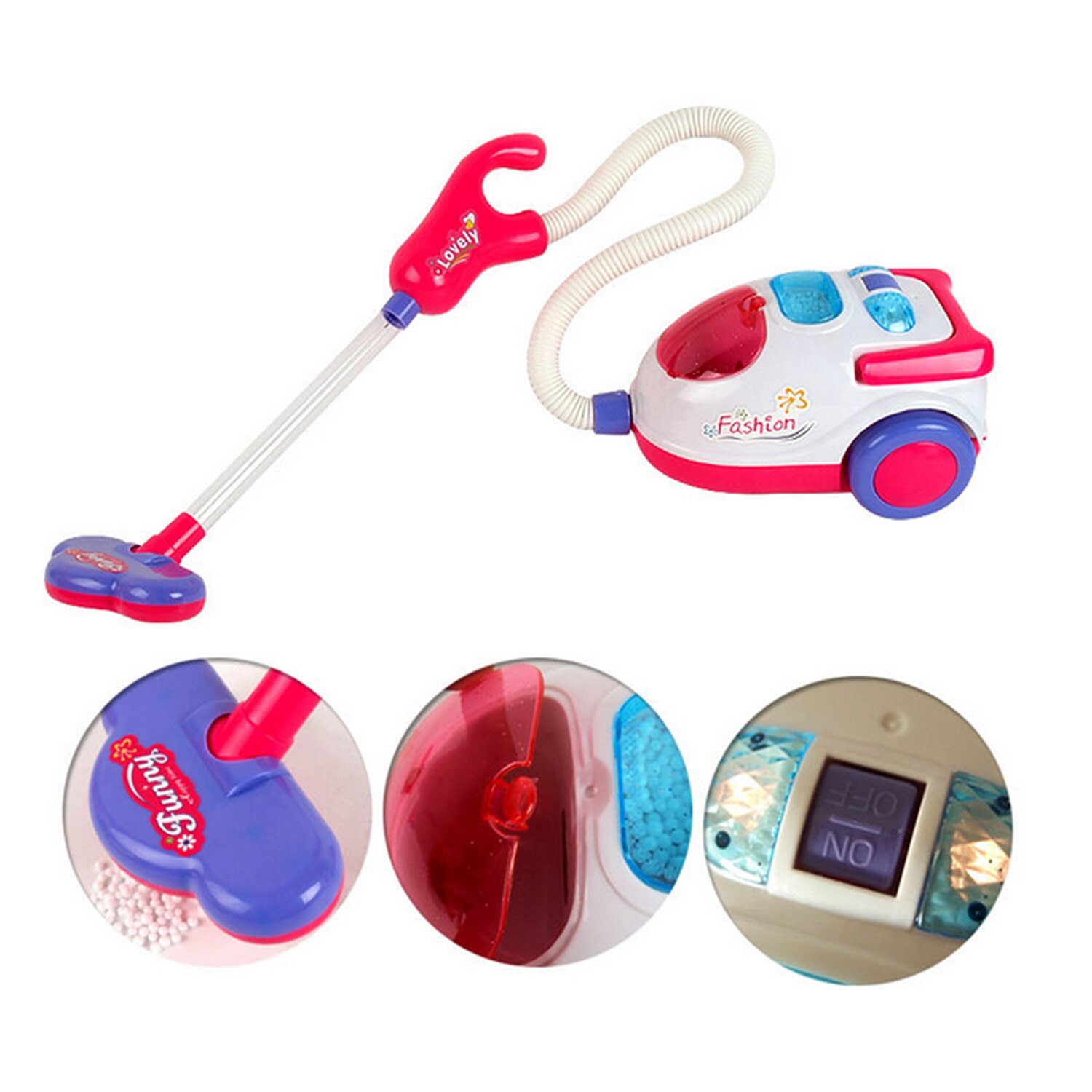 Kids Simulation Sound Light Vacuum Cleaner Househo... – Grandado