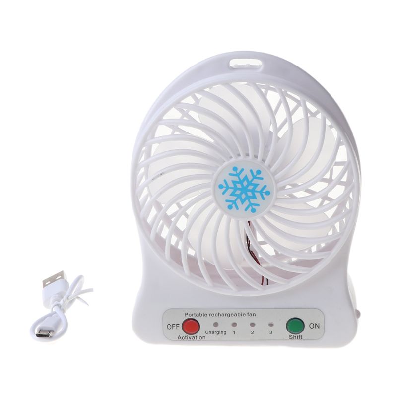 Portable LED Light Mini Fan Air Cooler Mini Desk U... – Vicedeal
