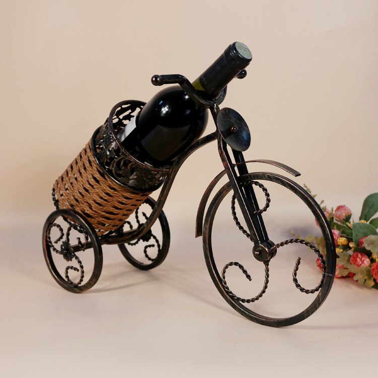 1PC high-end vintage wine rack tricycle wine holde... – Grandado
