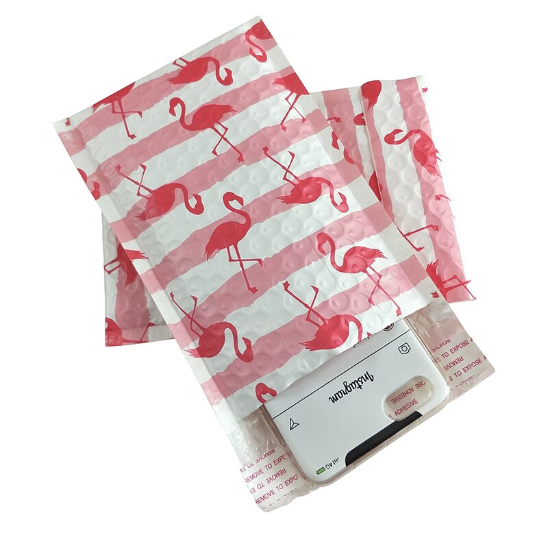 3sizes Flamingo Printed Poly Bubble Mailer Padded ... – Grandado
