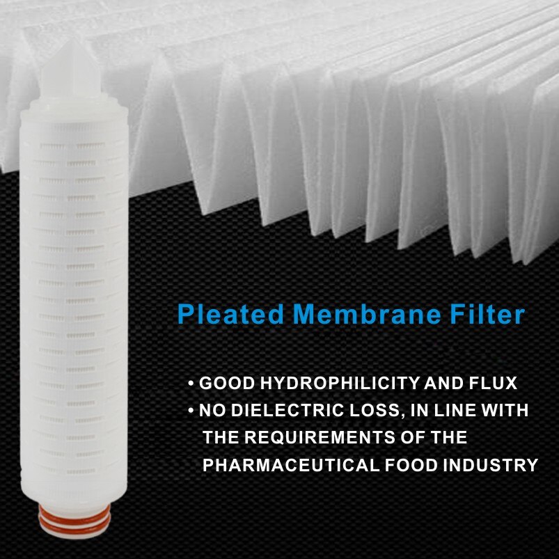 10" Parker Pleated Filter Cartridge 0.22 Micron, 2... – Vicedeal