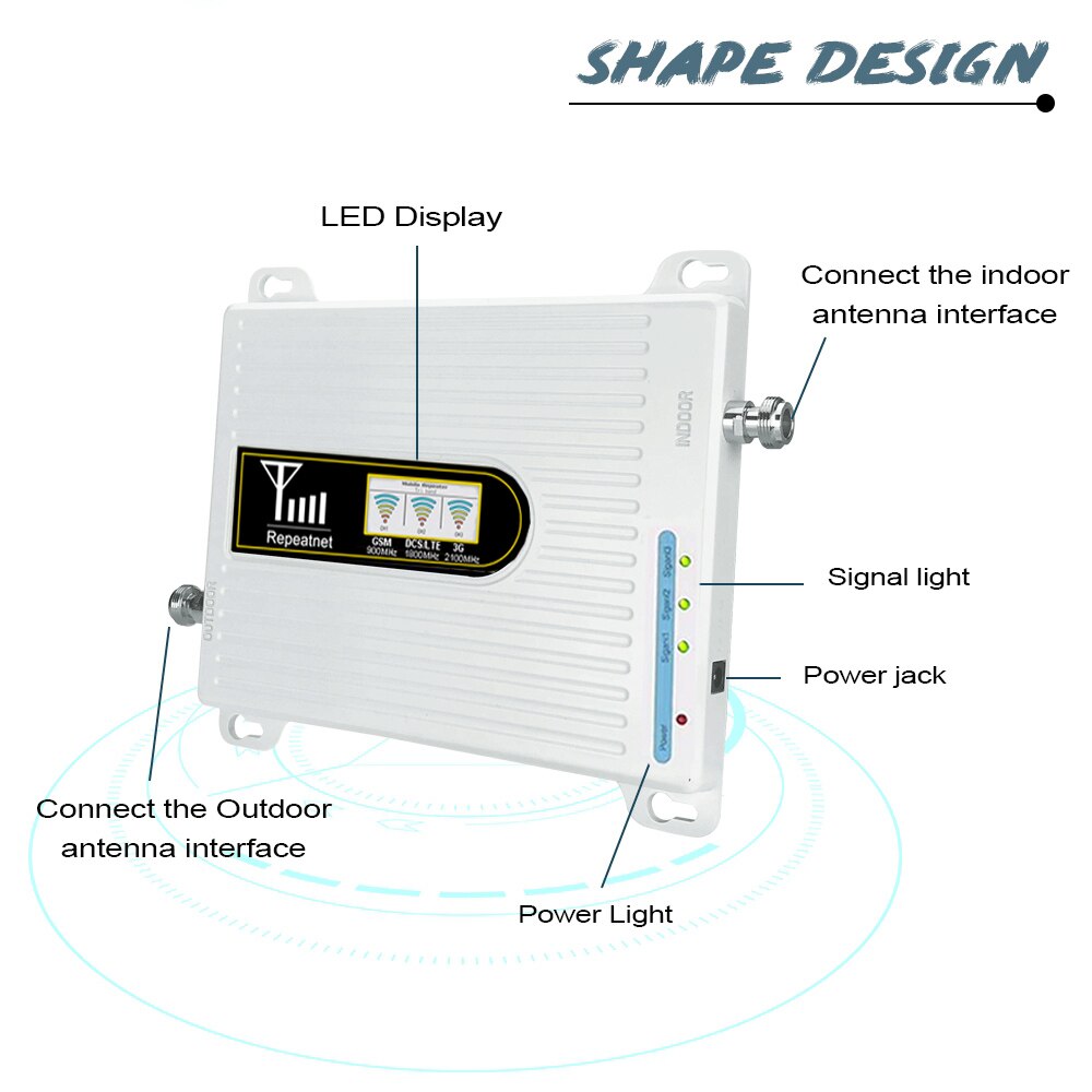 900mhz 1800mhz 2100mhz 2g 3g 4g signal booster rep... – Grandado
