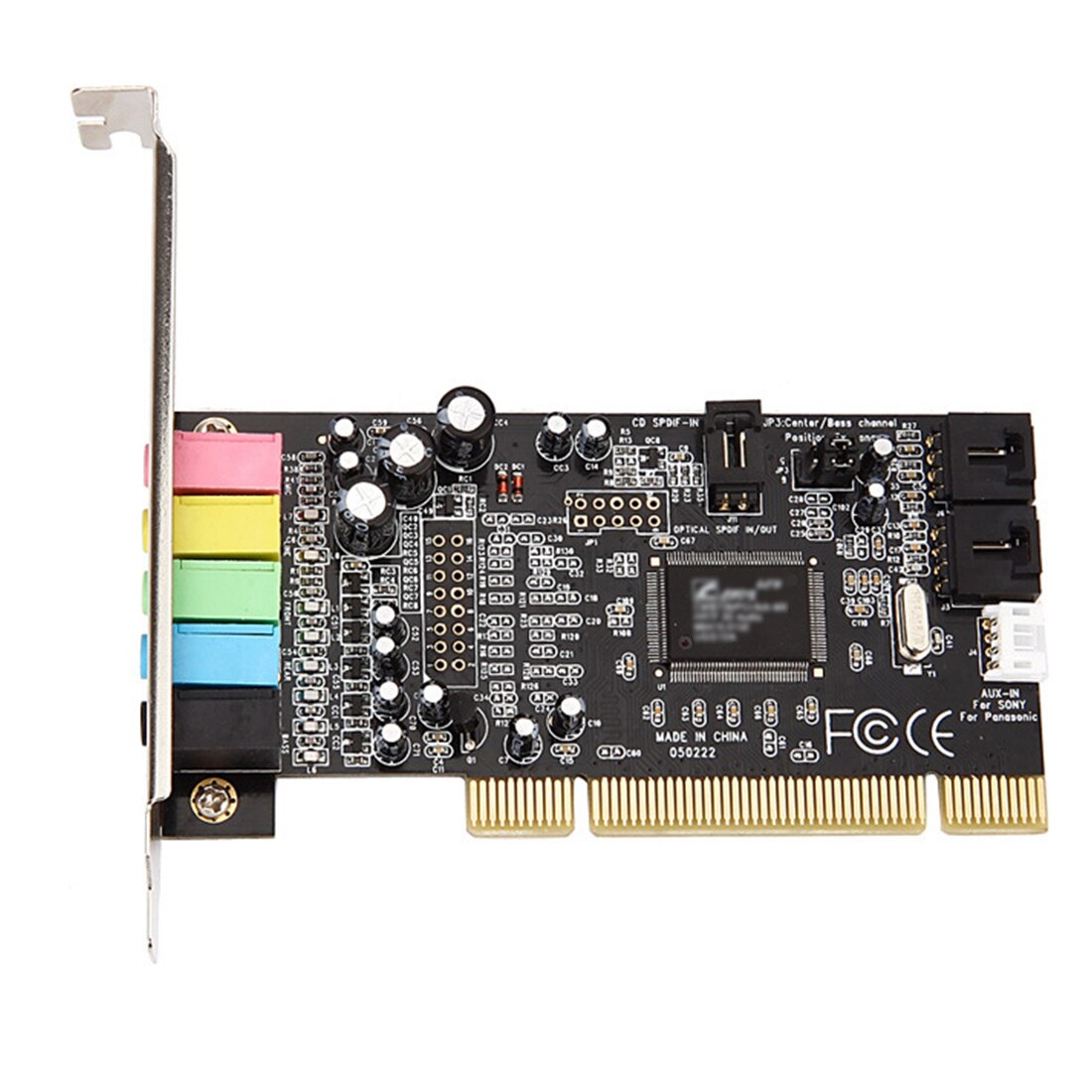 PCI Express PCI 5.1 Ch 5 Channel PCIE Audio Digita... – Grandado