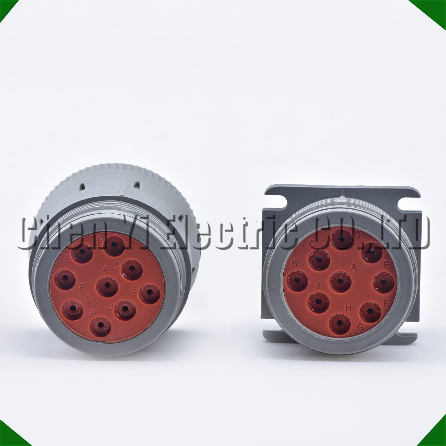 9 Pin Grey HD10 Series auto waterproof connector D... – Grandado