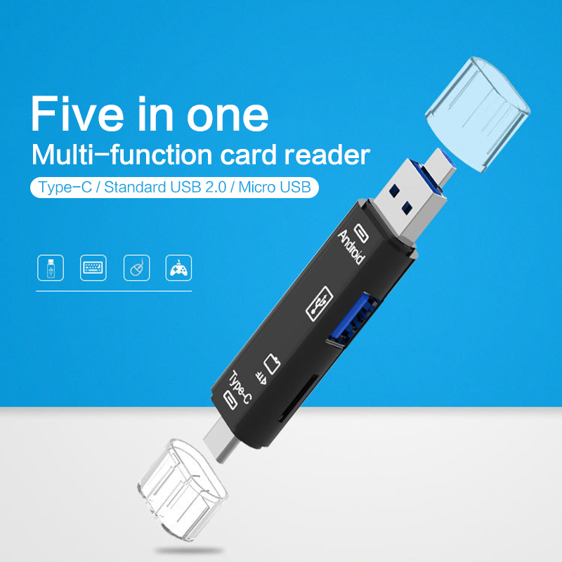 Kaartlezer Usb 3.0 2 In 1 Sd/Micro Sd Tf Otg Smart... – Vicedeal