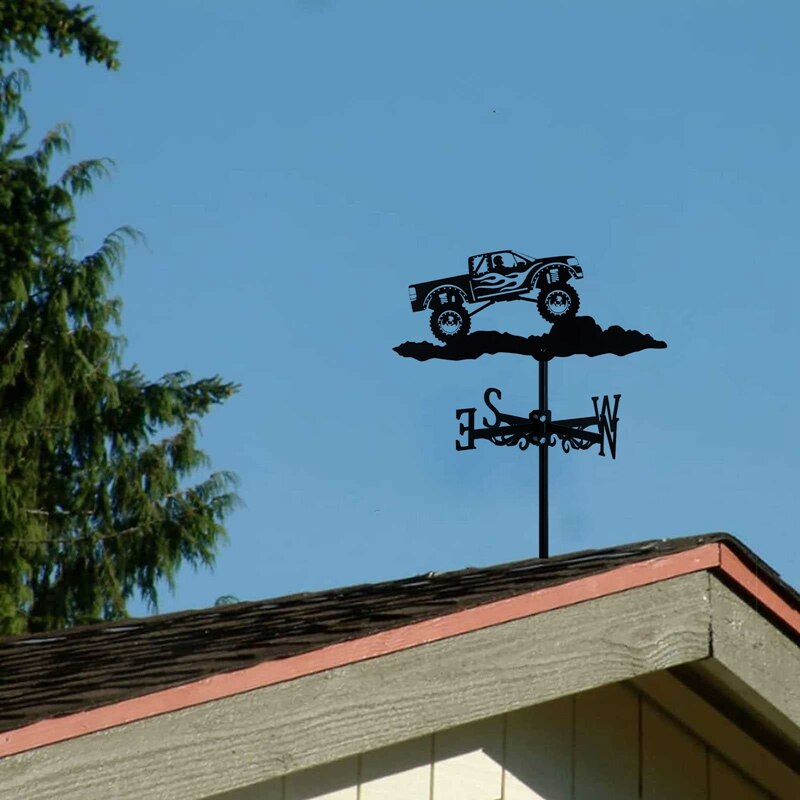 -Off-Road Vehicle Weathervanes, Vintage Rooftop Me... – Vicedeal