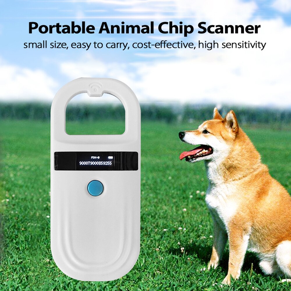 Pet ID Reader Animal Chip Digital Scanner USB Rech... – Grandado