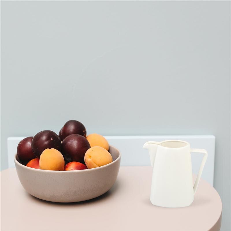 Simple Porcelain Milk Cans Jug Hotel Western Resta... – Grandado