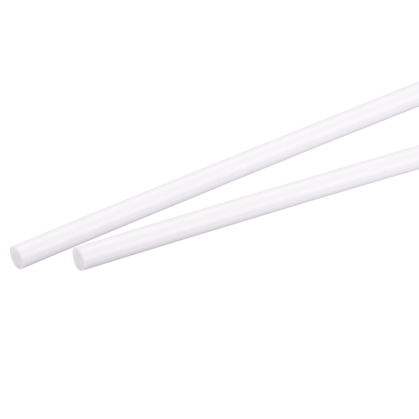 Uxcell ABS Plastic Rod Round Solid White Bar 5mmx5... – Grandado