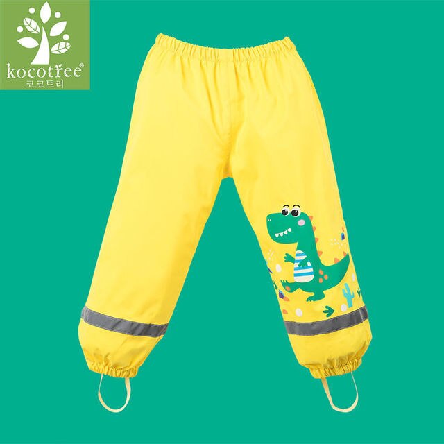 Kids Rain Pants Children's Thick WaterProof Wi... – Grandado