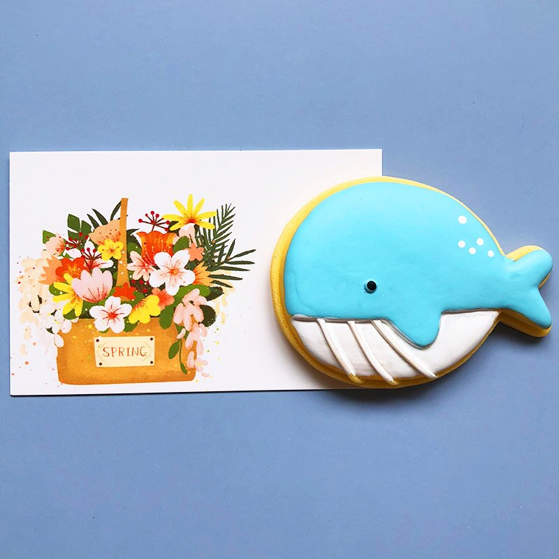 Whale Ocean-pasta para refrigerador, imanes 3D par... – Grandado