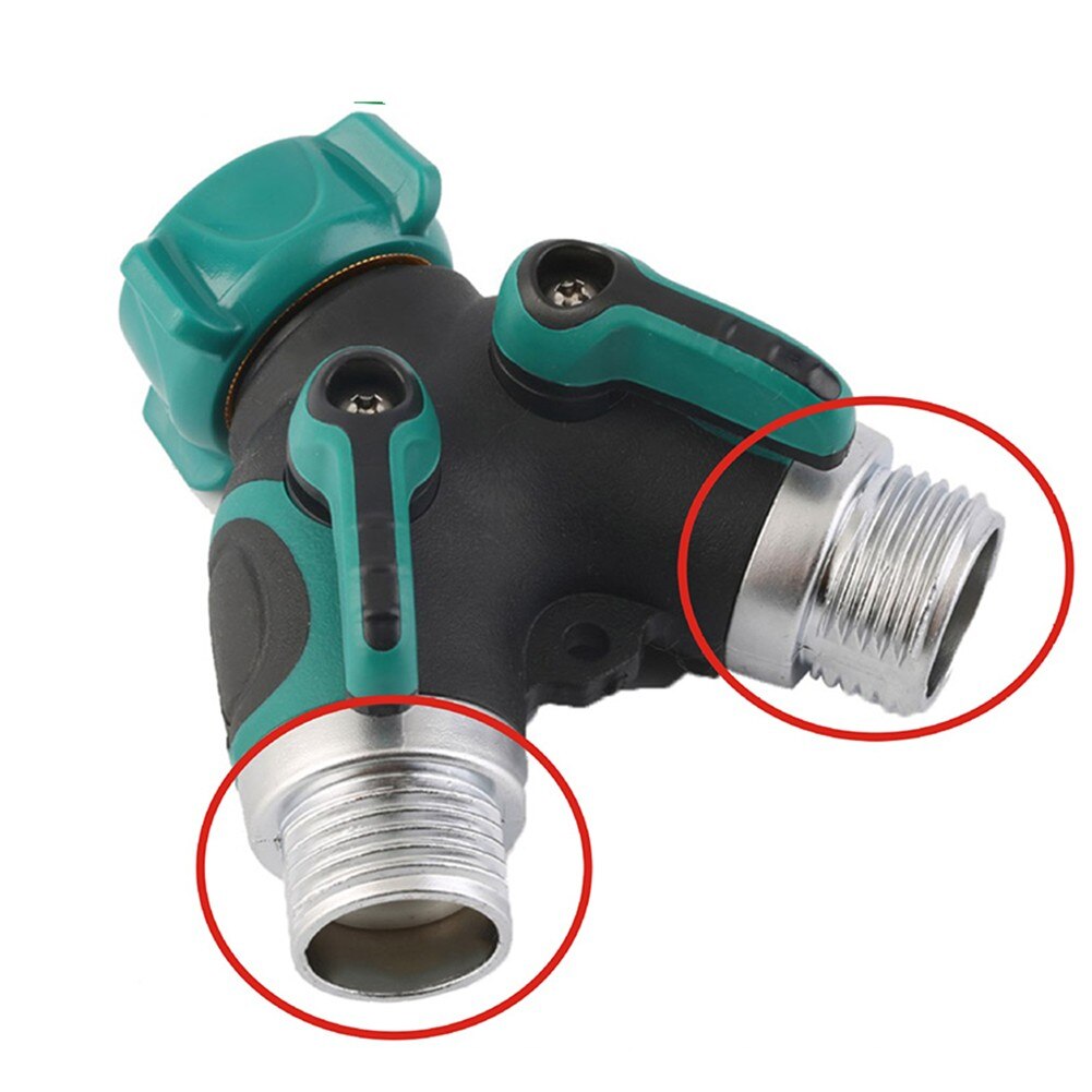 2 Way Hose Splitter Garden Hose Adapter Hose Adapt... – Grandado