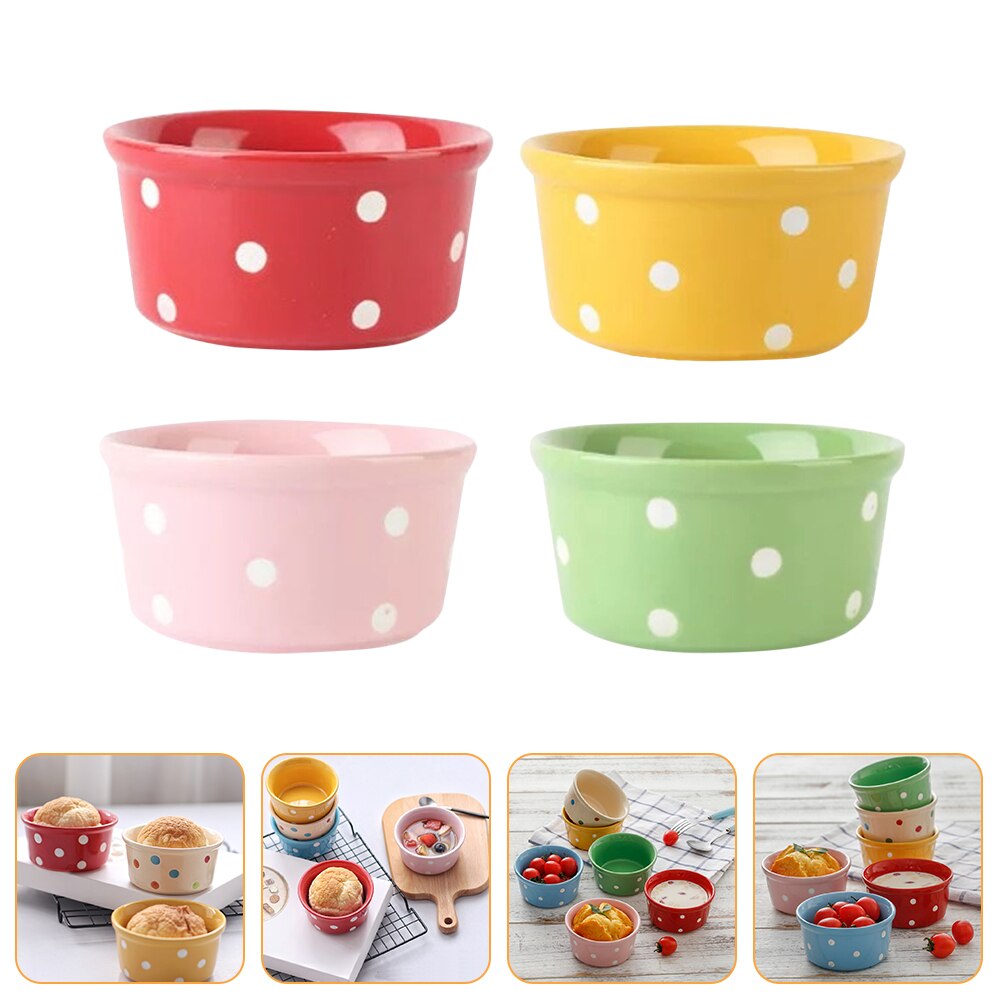 4pcs Pudding Baking Cups Cake Cups Pudding Baking ... – Grandado