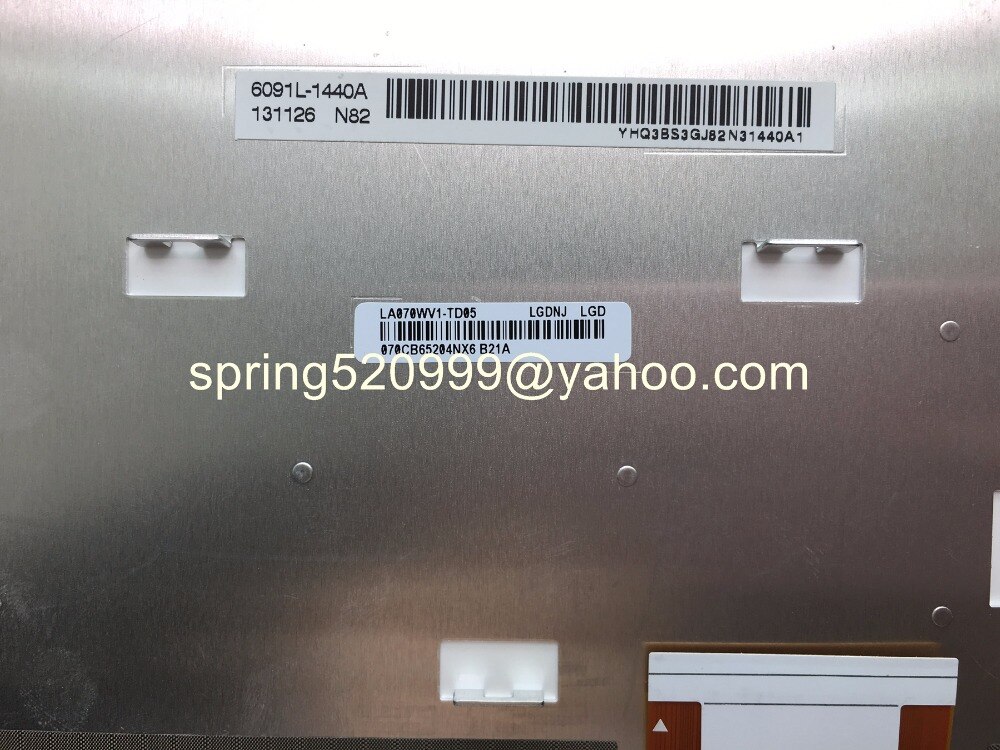 Originele A + Car Tft 7.0 "Lcd-scherm LA070WV... – Grandado