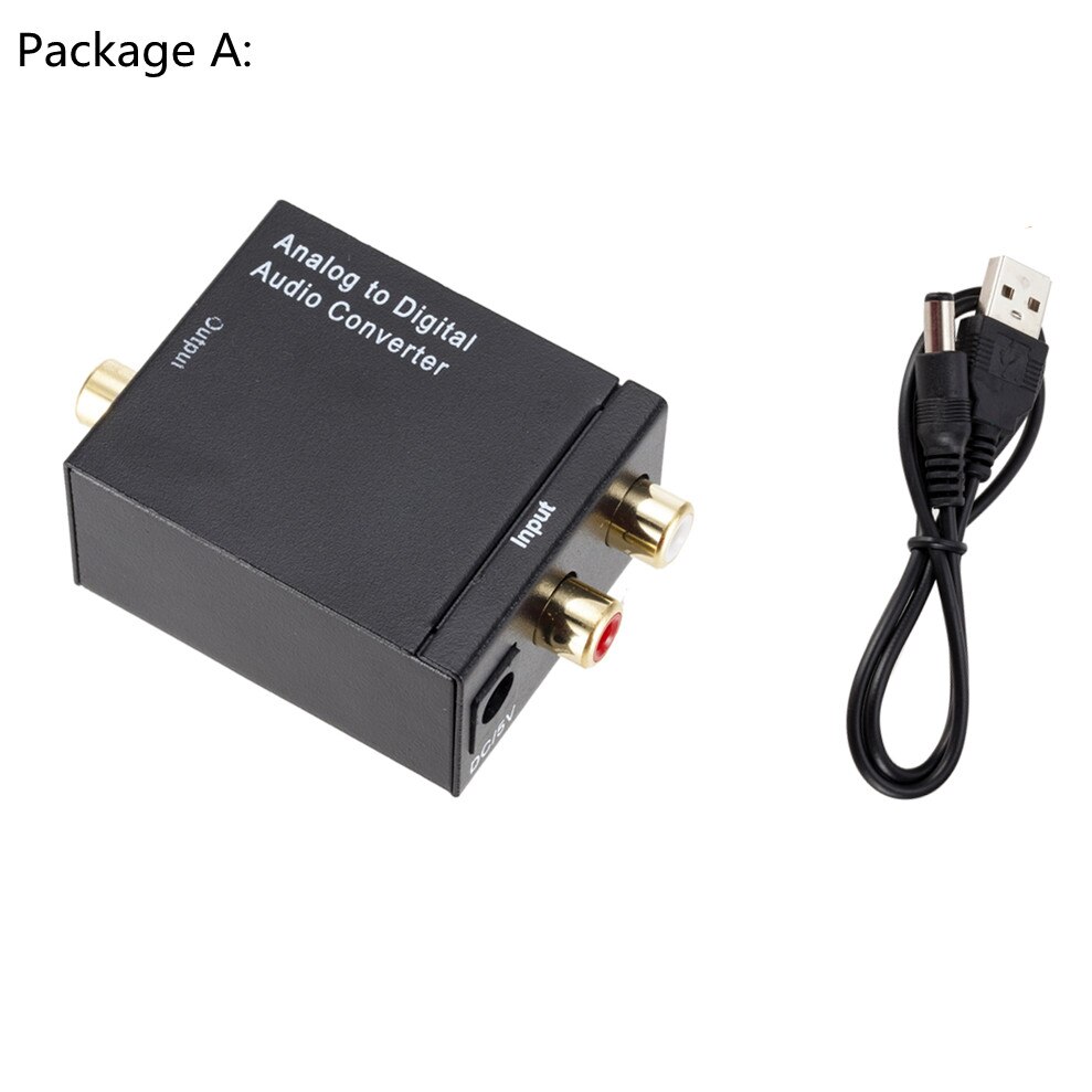 TQQLSS Analog To Digital ADC Converter Optical Coa... – Grandado