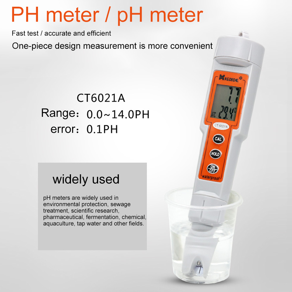 Digitale PH Wasser Tester hand Professionelle PH M... – Vicedeal