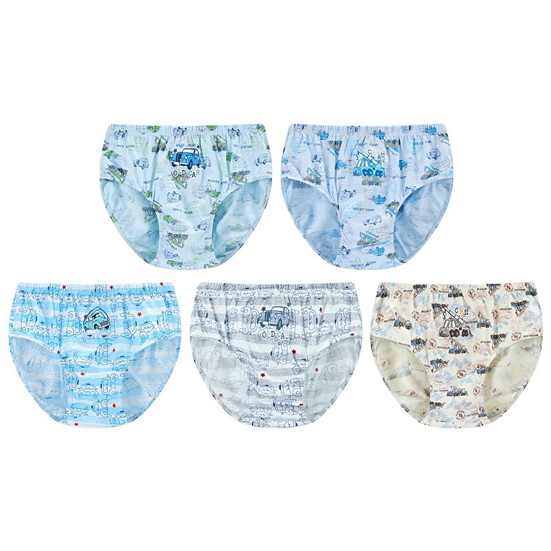 5 teile/schachtel Baumwolle Jungen Unterwäsche Sli... – Grandado