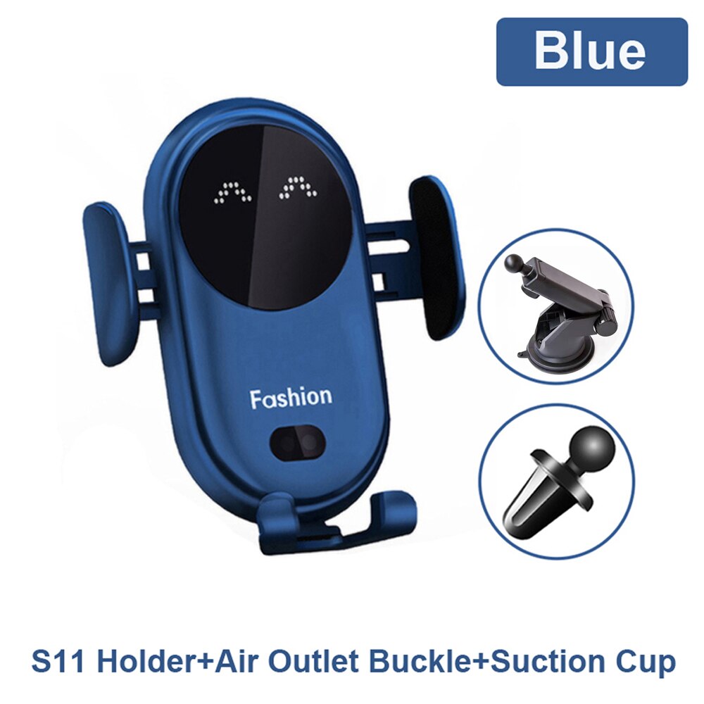 10W S11 Qi Automatic Clamping Fast Wireless Charge... – Grandado