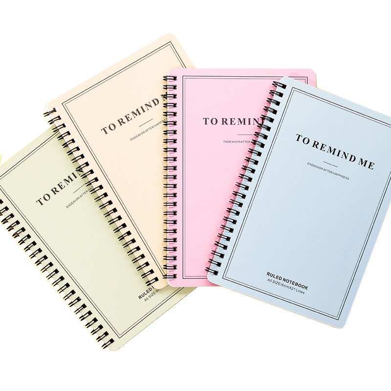 60 Sheet A5 Loose Leaf Cartoon Small Coil Notebook... – Vicedeal