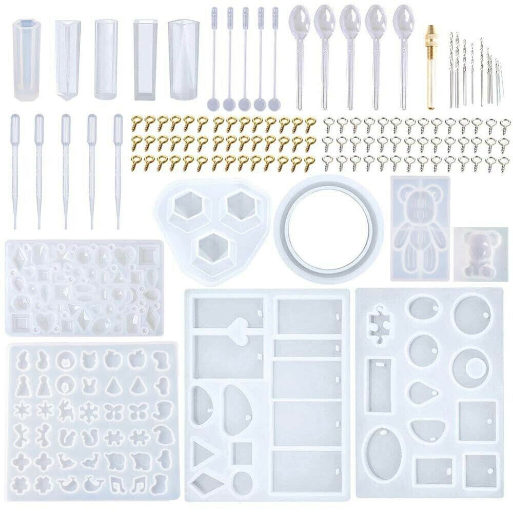 Handgemaakte Crystal Lijm Mould Mold Set Hars Sier... – Vicedeal