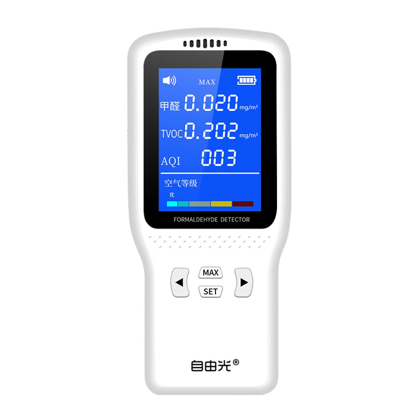 Air Monitor Portable Formaldehyde Detector LED Dis... – Vicedeal