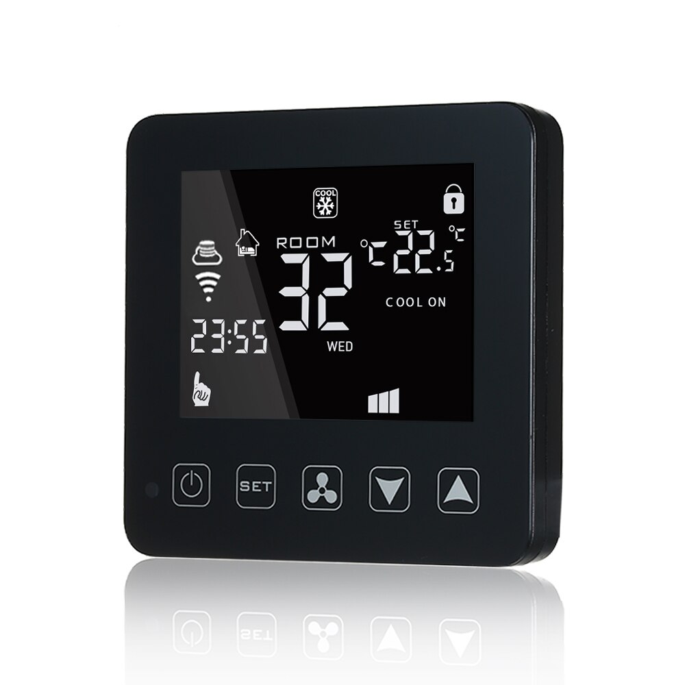 WiFi Touch Scereen Central Air Conditioner Fan The... – Grandado