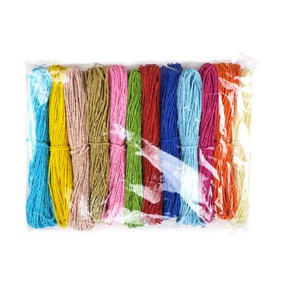 12colors/set Colorful Paper Rope for Handmade DIY ... – Grandado
