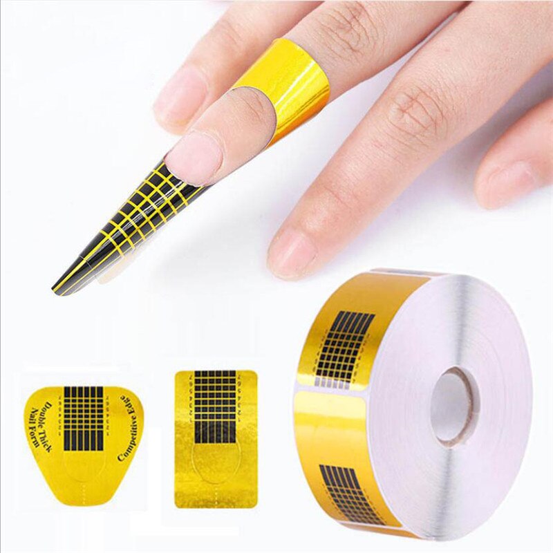 100pcs Nail Art French Acrylic UV Nail Gel Tips Ex... – Grandado