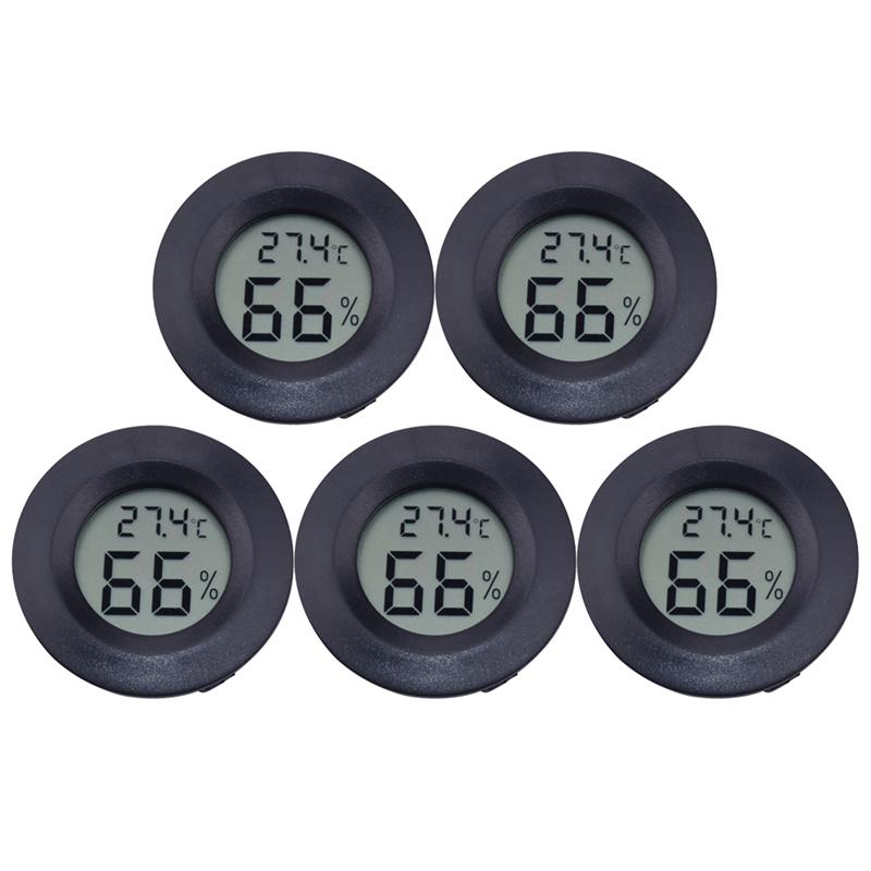 Round Digital Hygrometer Thermometer Embedded Elec... – Grandado