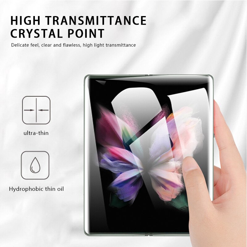 Fit Voor Samsung Galaxy Z Vouw 3 Front Back Zachte... – Vicedeal