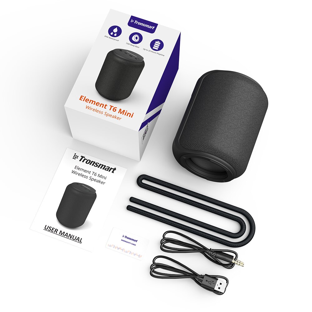 [STOCK] Tronsmart T6 Mini TWS Bluetooth Speaker IP... – Vicedeal