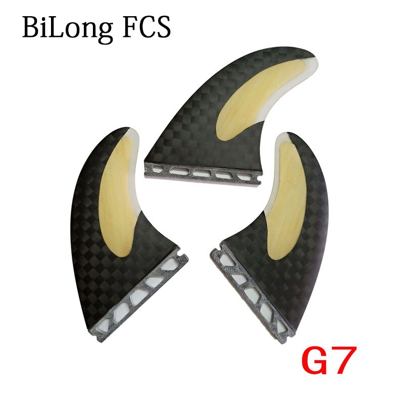 carbonfiber Surfboard Fins FUTURE plug Tri fin Set... – Grandado