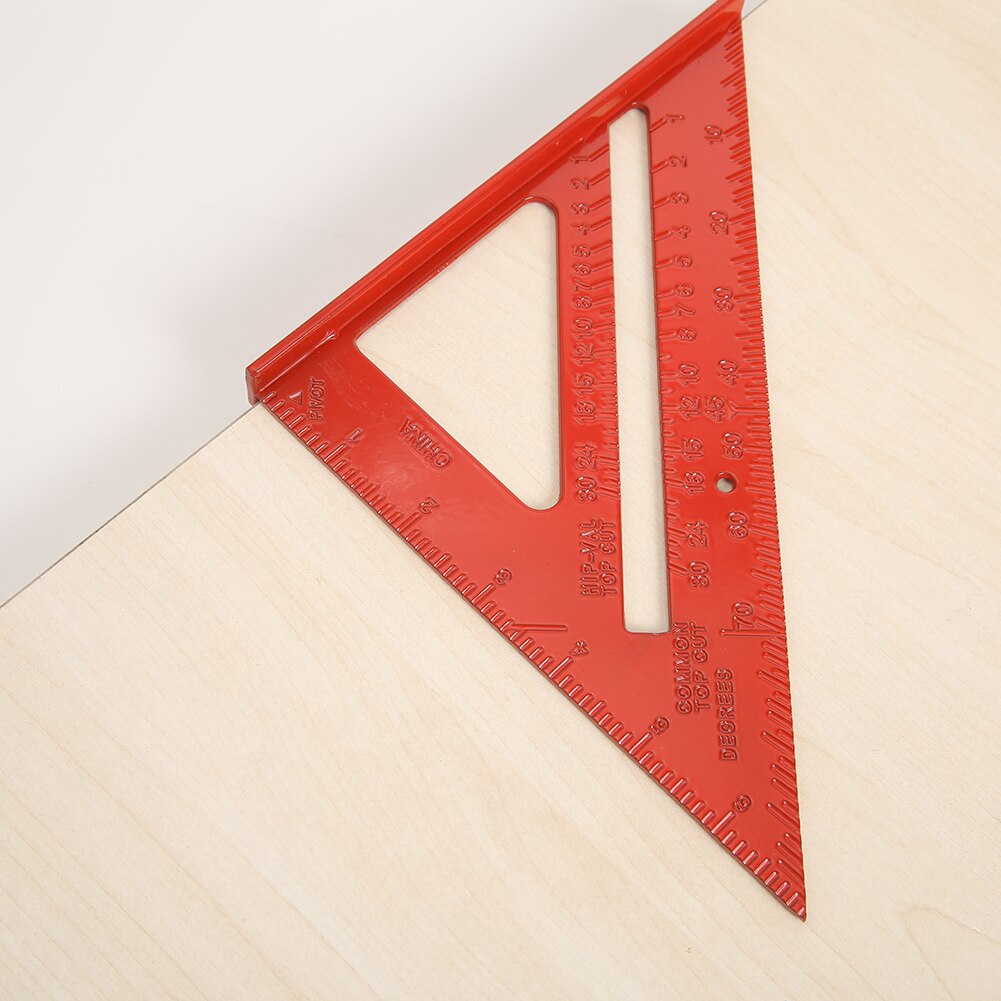 Aluminum Alloy 7inch Angle Ruler Metric Triangular... – Grandado
