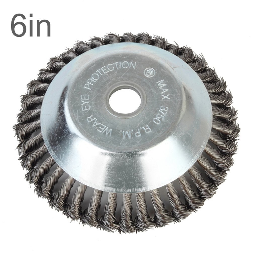 Mower twisting and beating wheel wire weeding disc... – Grandado