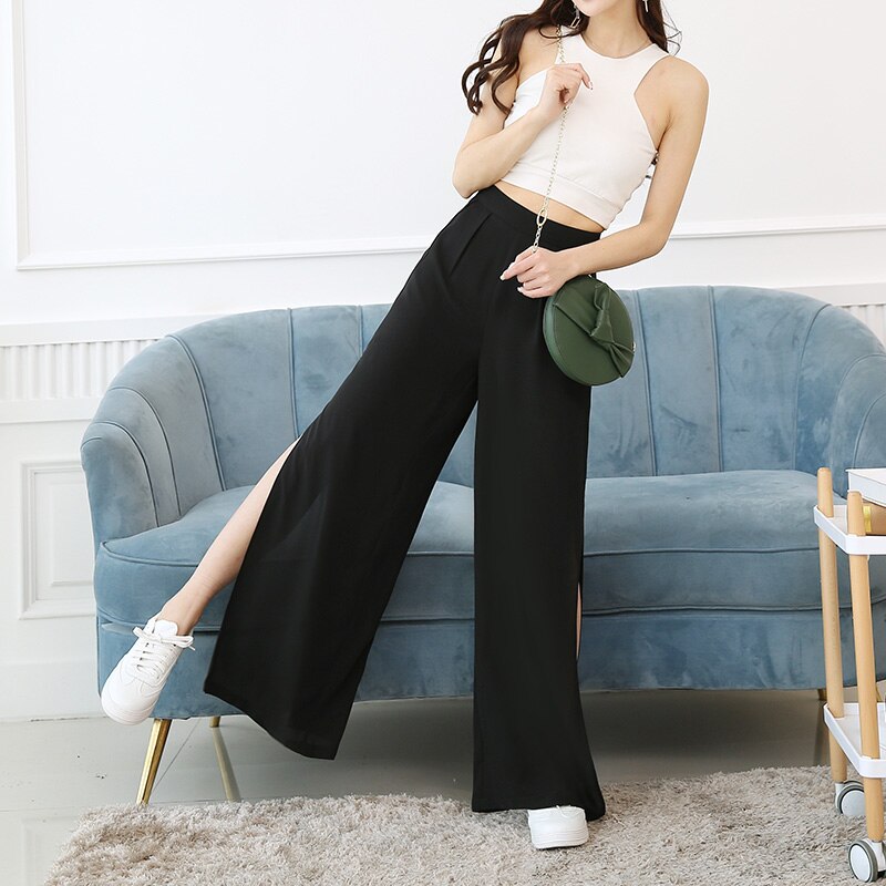 WKOUD-pantalones de pierna ancha para mujer, panta... – Grandado