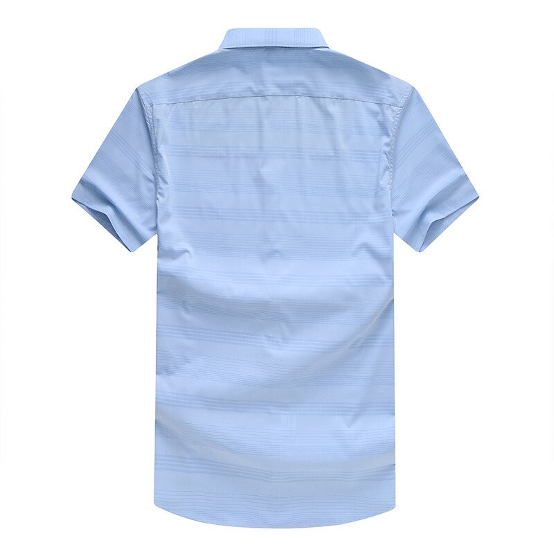 plus size 8XL 9XL 7X Summer Style Striped Shirt Me... – Vicedeal