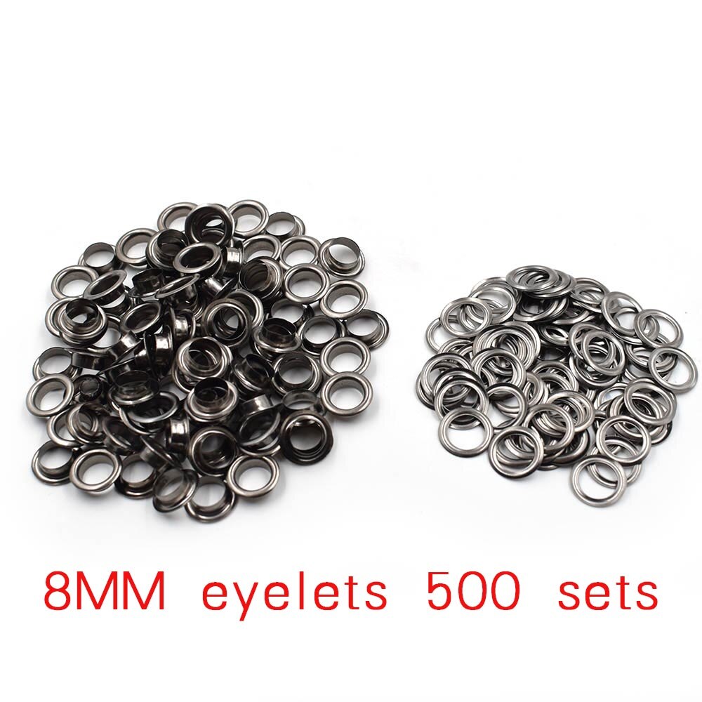 500 Sets 8 Mm Oogjes Metalen Gat Ventilatie Gaten ... – Grandado