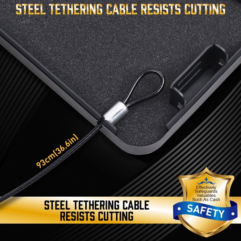 HORUSDY Lock Box For Valuables,Portable Security C... – Grandado