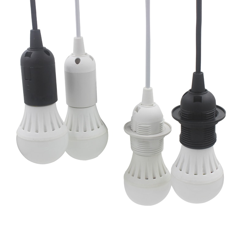 1.8m Power Cord Cable E27 Lamp Bases EU Plug With ... – Grandado