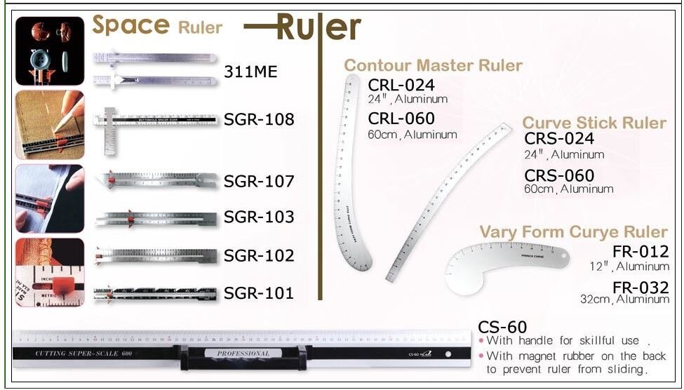 Space ruler Handmade Cloth Tools Patchwork Sewing ... – Grandado
