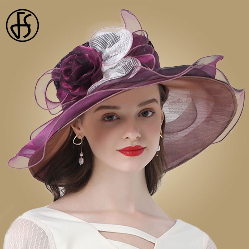 FS Women Black Hats For Summer Wide Brim Sun Hats ... – Grandado