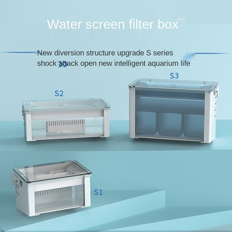 Fish Tank Filter Lower Water Level Upper Filter Tr... – Grandado