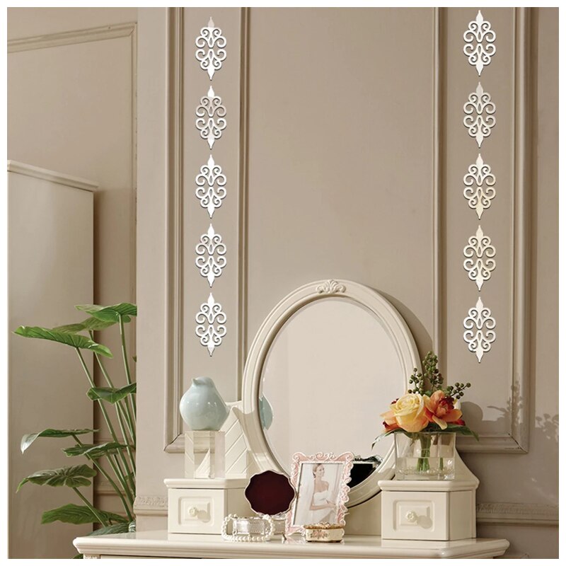 10 Pcs Wardrobe Closet Background Wall Decor Acryl... – Grandado