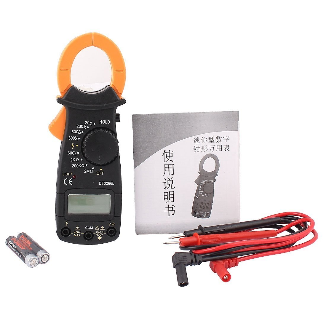 Digital Clamp Meter for 600V Fire Protection – Vicedeal
