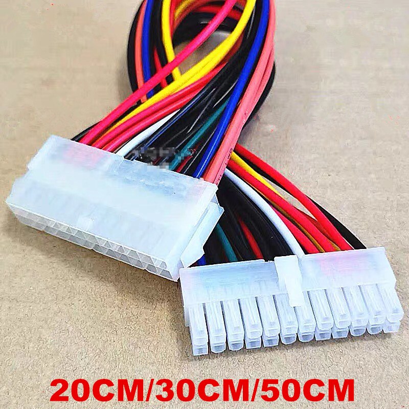 24Pin Om 24Pin Voeding Verlengkabel 600V 105 Atx 2... – Vicedeal