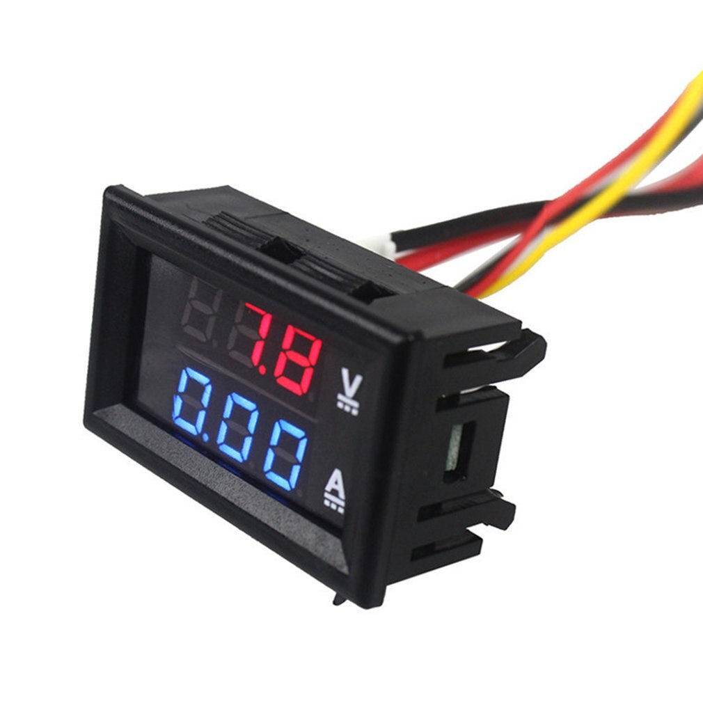 Dc0-100v Red and Blue 10a Led Dc Dual Display Digi... – Vicedeal