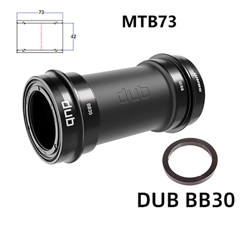SRAM Bike DUB Bottom Bracket BSA 68mm 73mm Thread ... – Grandado