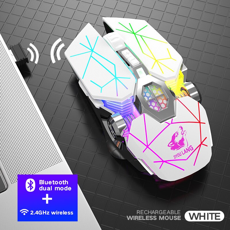 X13 Wireless Gaming Mouse Dual Mode 2.4G+ Bluetoot... – Vicedeal